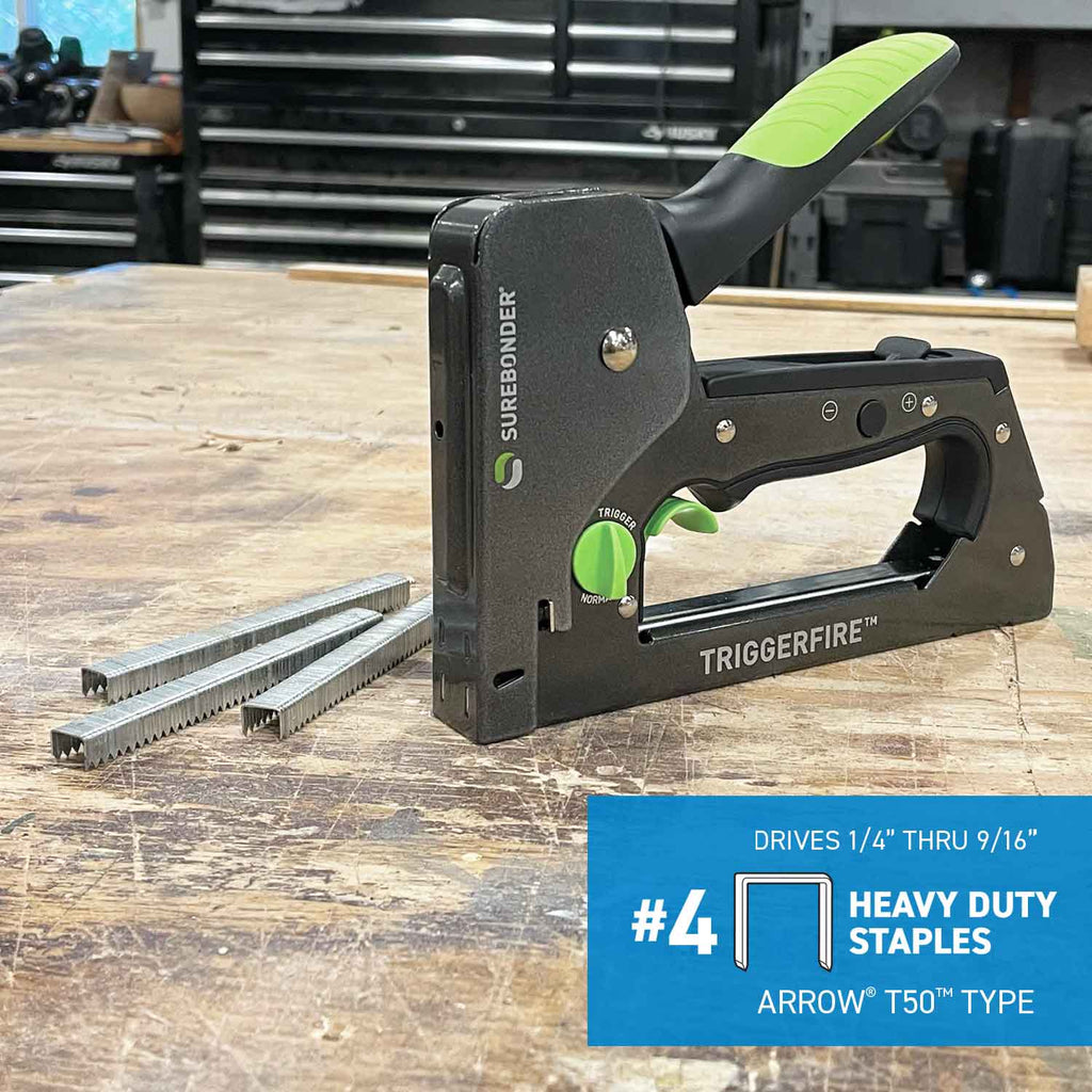 TRIGGERFIRE Heavy Duty Staple Gun – Surebonder 5625