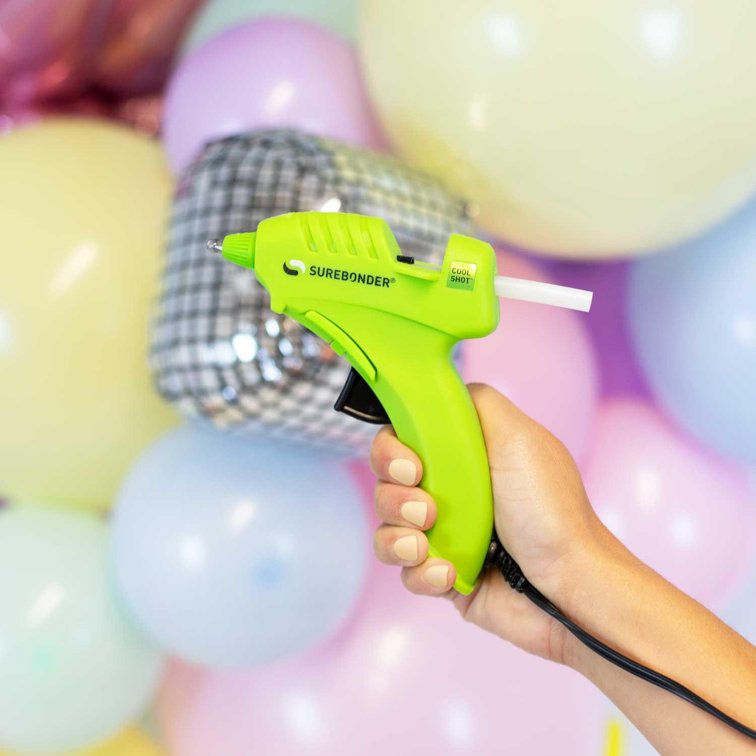 Ultra Low Temperature Cool Shot Mini Glue Gun with 12 Glue Sticks (Plu ...