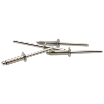3/16" Dia. x 1/2" Grip Stainless Steel Blind Rivets - 12 Pack | Surebonder