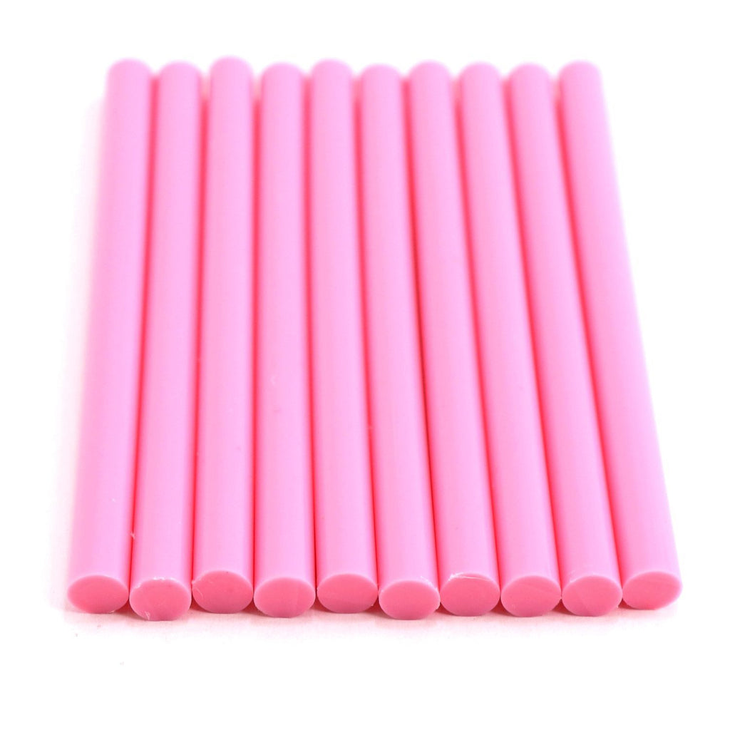 Pink Hot Glue Sticks 4" Mini Size – 5 lb Box (565 Count) | Color Stik ...