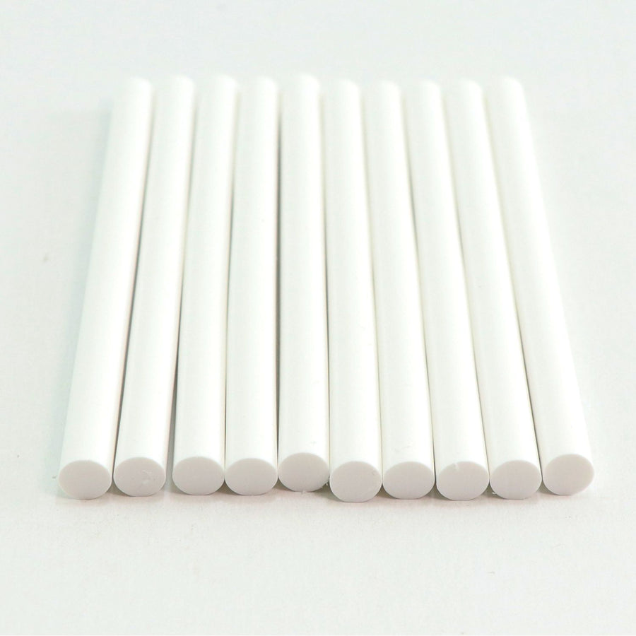 White Hot Glue Sticks 4" Mini Size – 5 lb Box (565 Count) | Color Stik ...